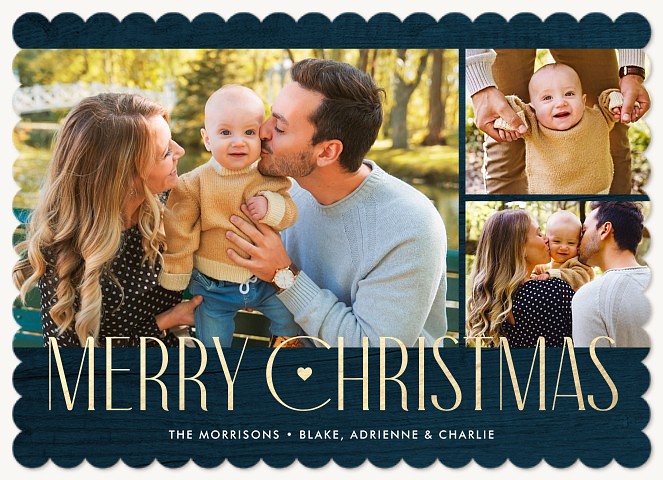 Blue Wood | Christmas Cards | Simply to Impress