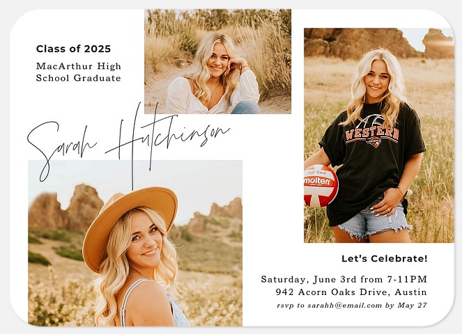 Successful Scholar | Graduation Invitations | PhotoAffections