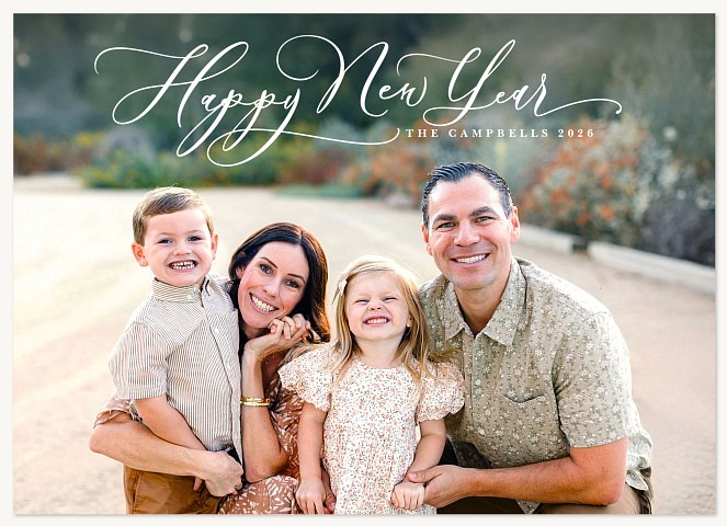 Refined Wishes | New Year's Cards | Simply to Impress