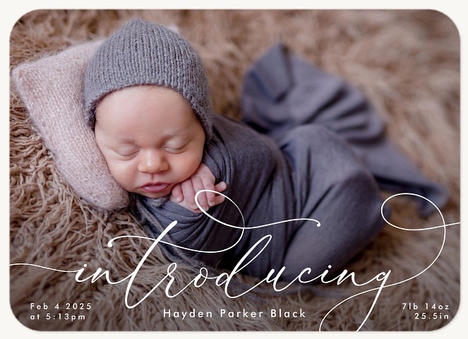 Proper Introductions | Baby Announcements