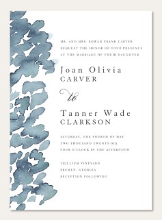 Watercolor Marks | Wedding Invitations