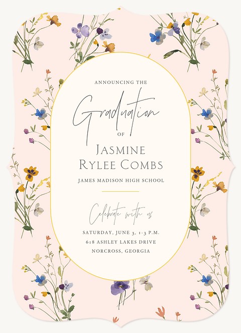Bohemian Garden | Graduation Cards
