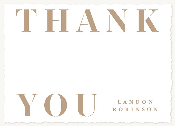 Bold Thank You | Thank You Cards