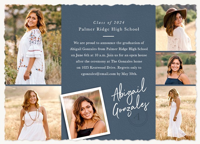 Initial Impression | Graduation Invitations