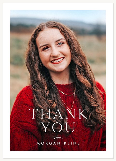 Framed Thanks | Thank You Cards