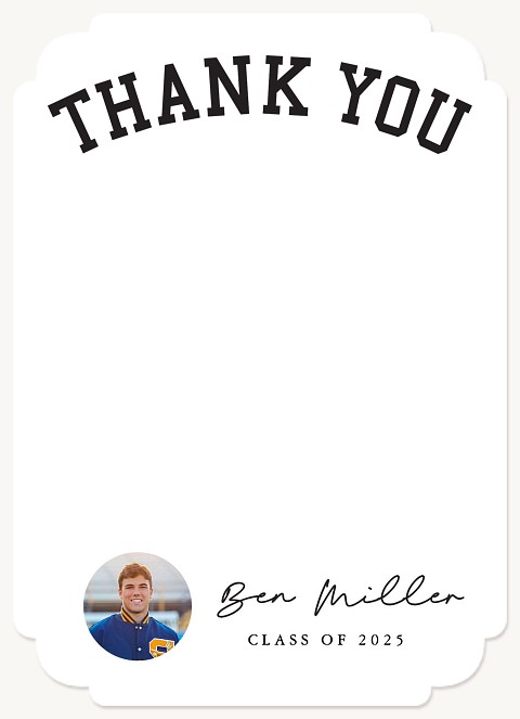 Varsity Signature | Thank You Cards