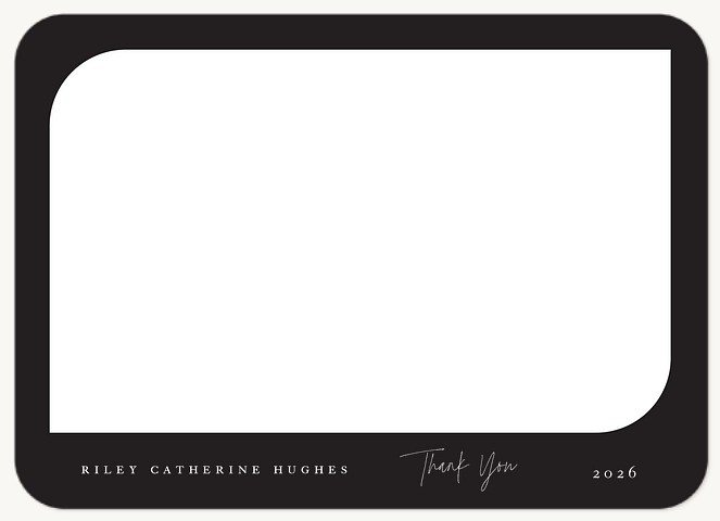 Curved Collage Thank You | Thank You Cards