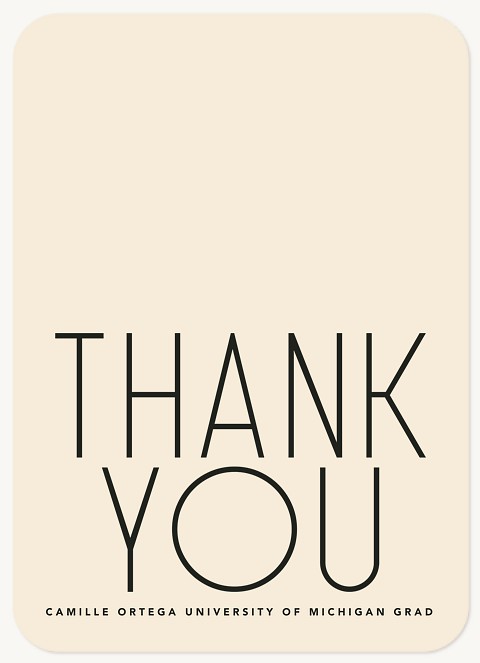 Stacked Greeting | Thank You Cards