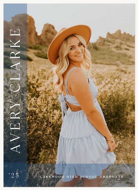 Corner Plaid | Graduation Cards