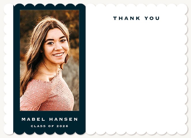Simple Thank You | Graduation Thank You Cards