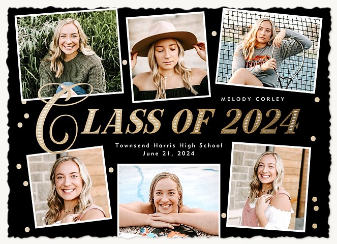 Elegant Collage | Graduation Announcements
