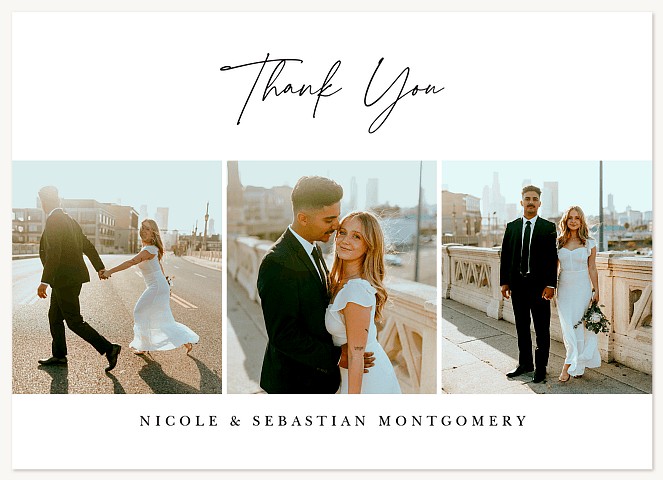 Classic Type | Thank You Cards